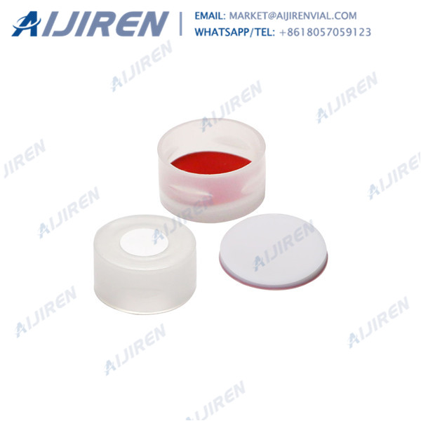 PTFE silicone septum cap for chromatography vials-Aijiren HPLC Vials